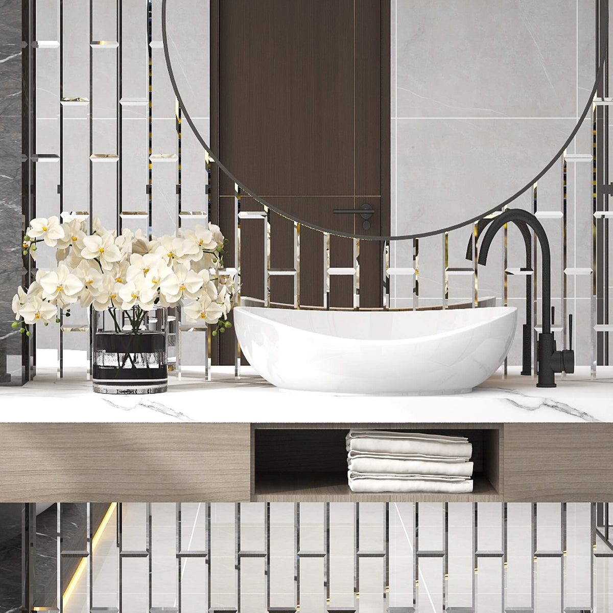 Mirror Tile - Silver, Gold, Antique – LovDeco